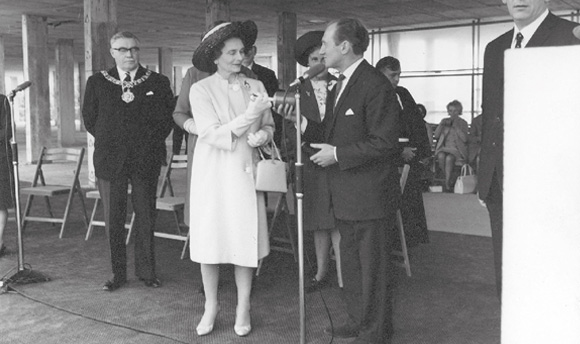 HRH Princess Alice Lays Foundation Stone at Clermiston Campus 1968 ...