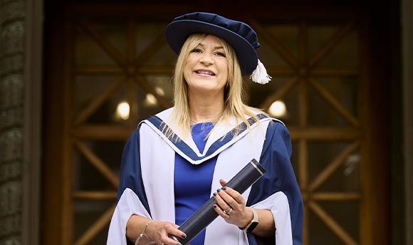 TV star, Sally Gray, awarded honorary degree by Queen Margaret ...